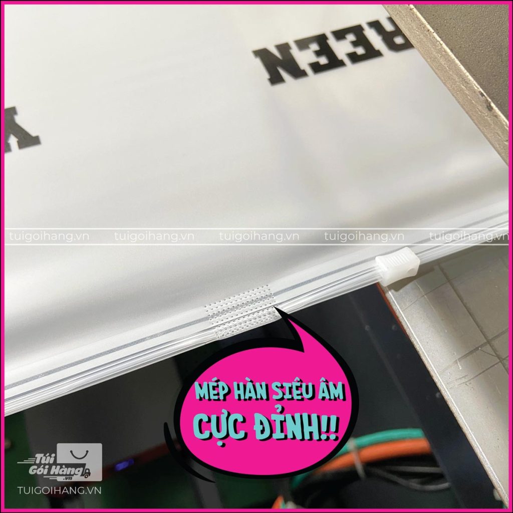 Túi Zip Lụa Mờ, Túi Zip Trong May Mặc - In Logo Từ 1.000 Túi